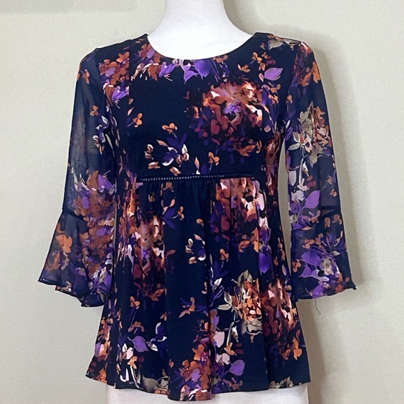 new directions | Tops | New Directions Size Petite Small Deep Purple ...